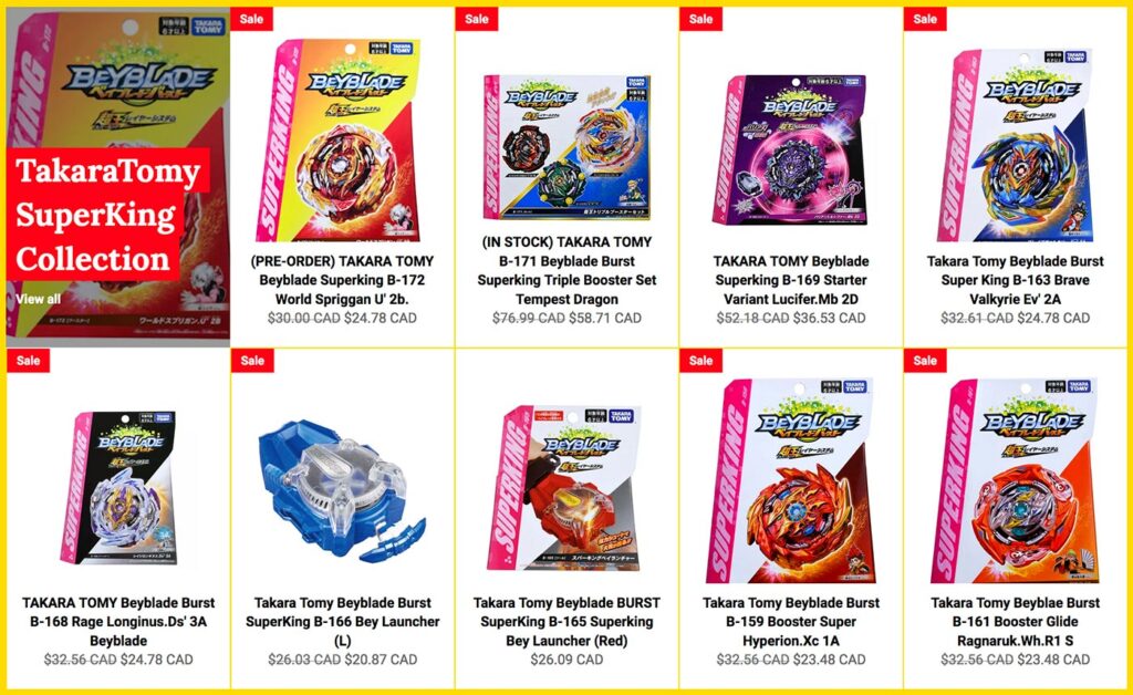 Genuine Takara-Tomy Beyblade Store - Mall of Toys | BeyBase